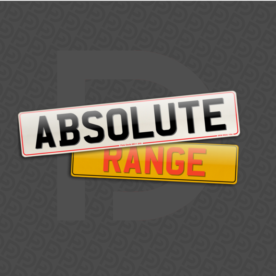 Absolute Number Plate Range – Plate Devils